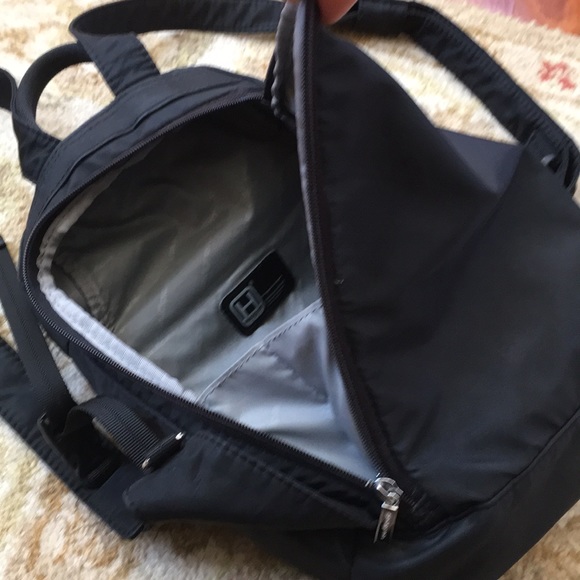 Hedgren | Bags | Hedgren Black Backpack Travel Handbag | Poshmark